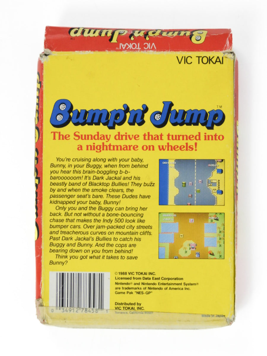 Bump 'n' Jump [Box] (Nintendo / NES) – Retro MTL