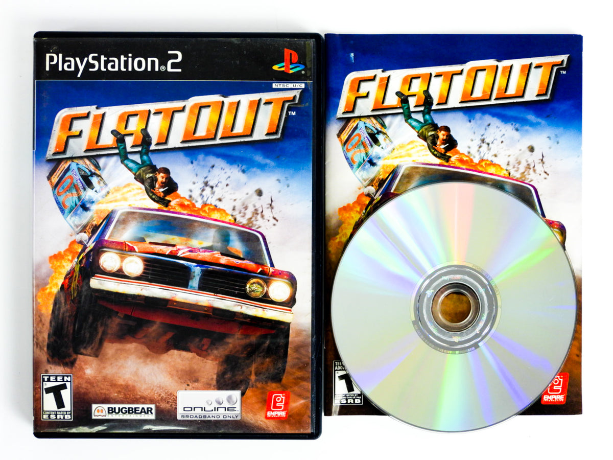 Flatout (Playstation 2 / PS2) – RetroMTL