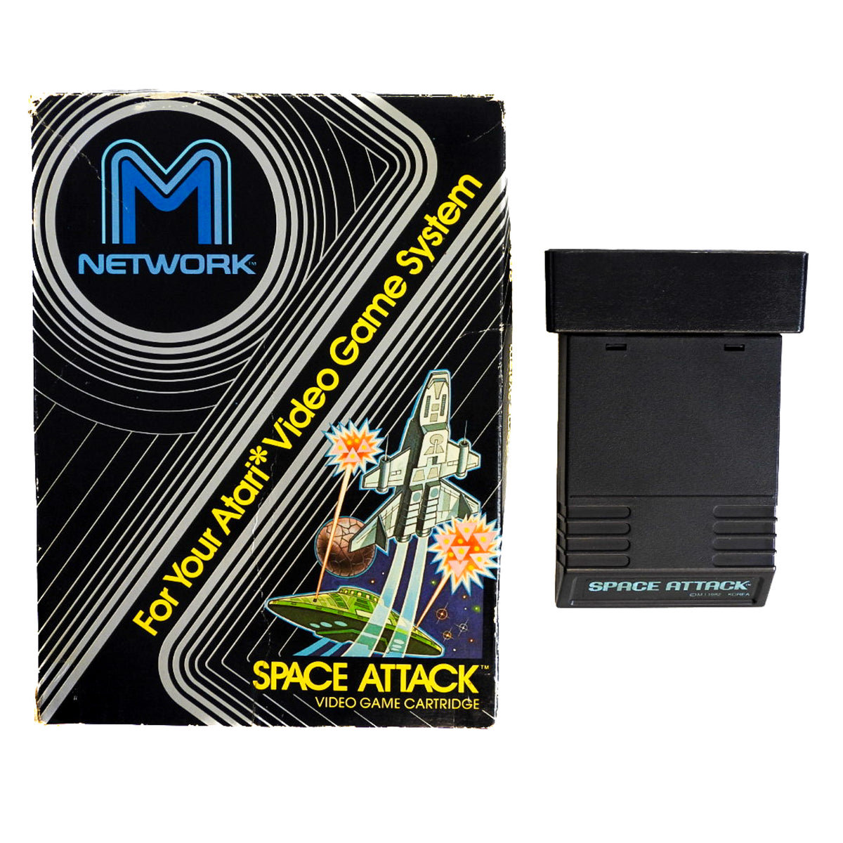 Space Attack [Blue Text Label] (Atari 2600) – Retro MTL
