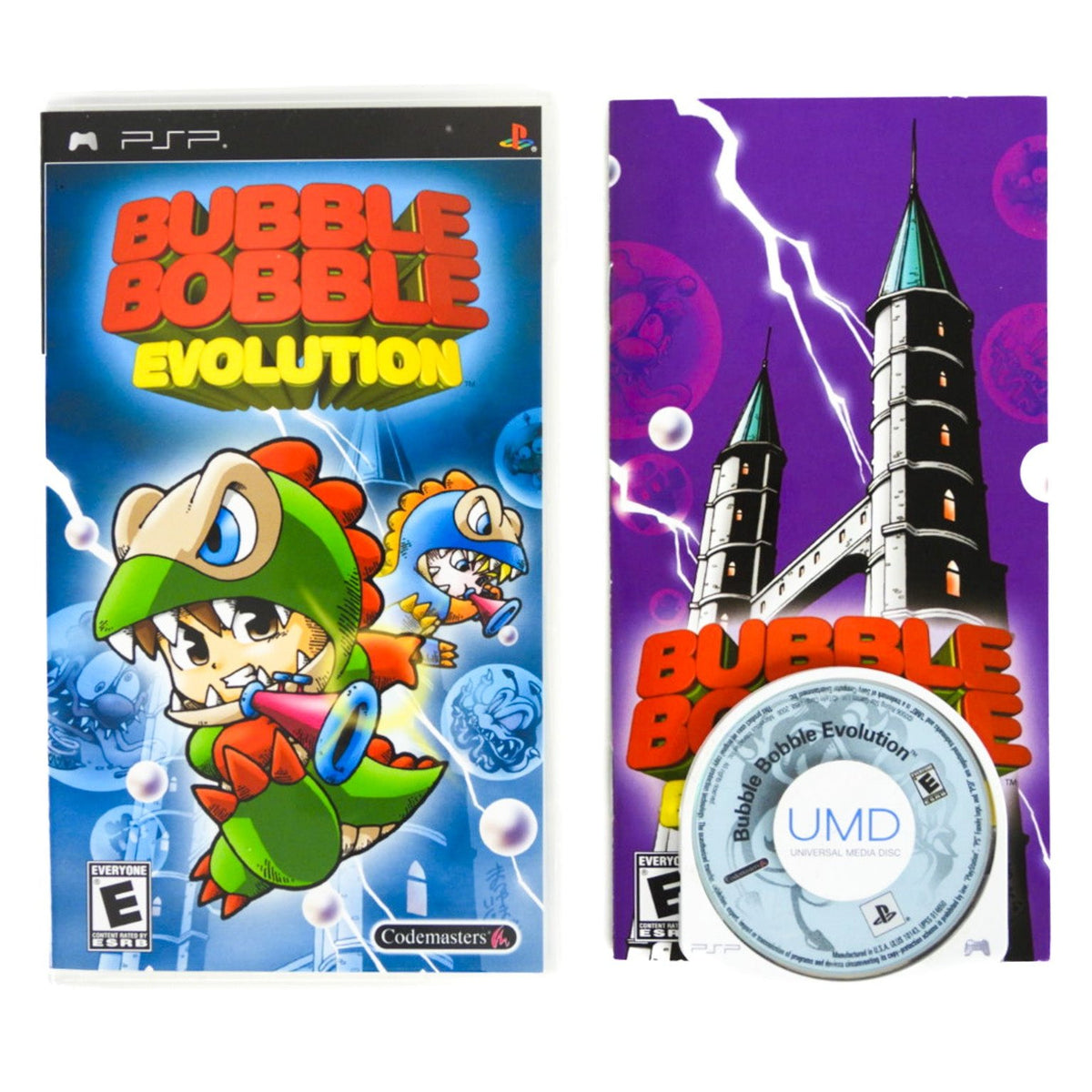 Bubble Bobble Evolution (PlayStation Portable / PSP) – Retro MTL