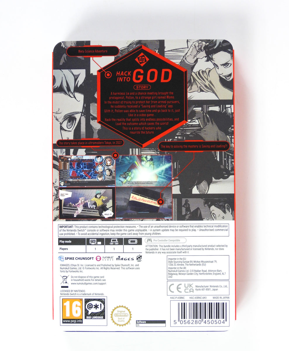 Anonymous;Code [SteelBook Launch Edition] [PAL] (Nintendo Switch) – RetroMTL