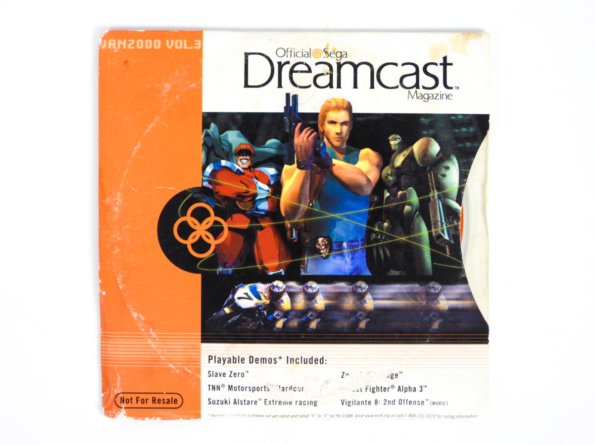 Official Sega Dreamcast Magazine Disc Volume 3 [January 2000] (Sega Dr – RetroMTL