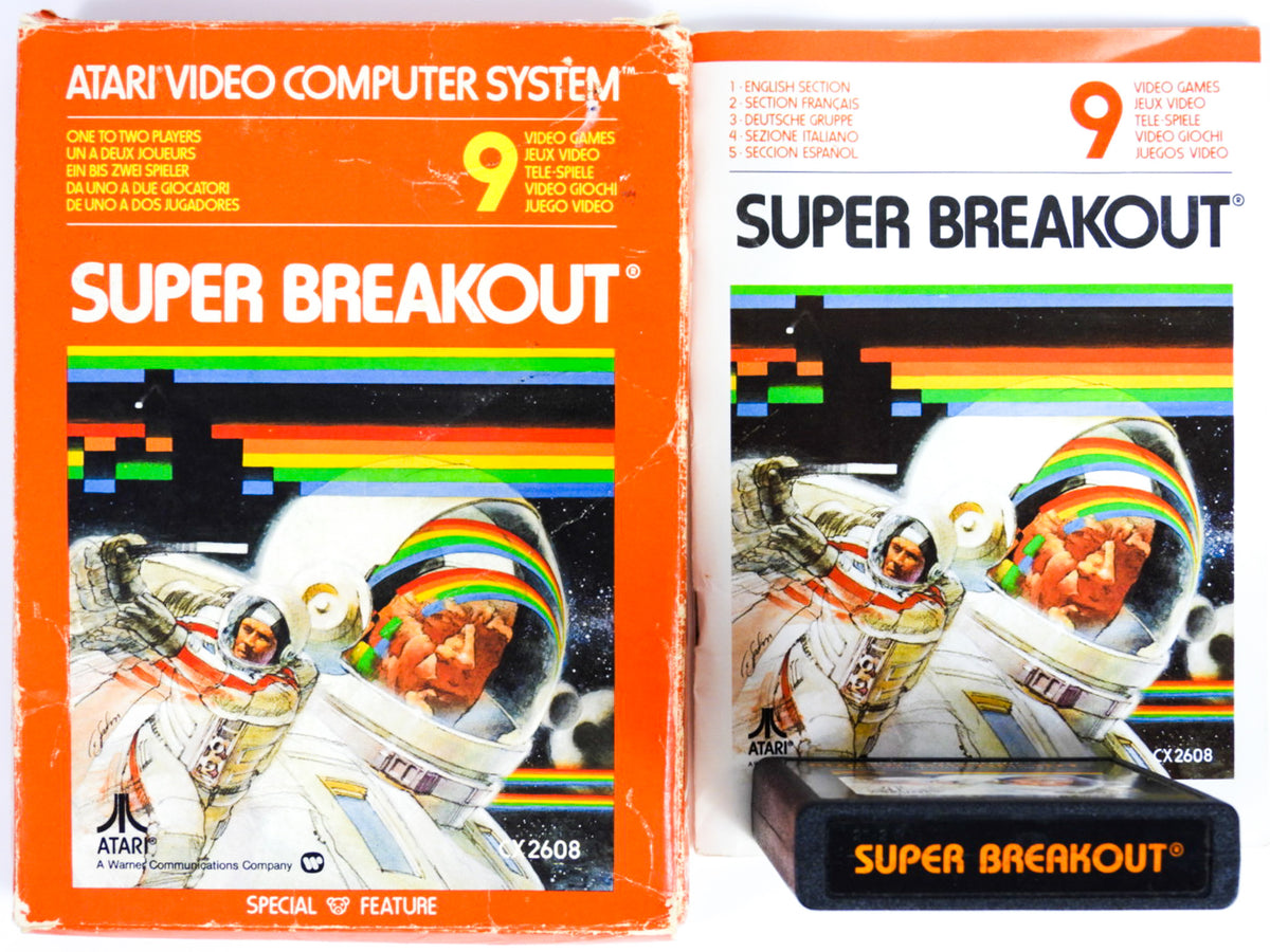 Super Breakout [Picture Label] (Atari 2600) – Retro MTL