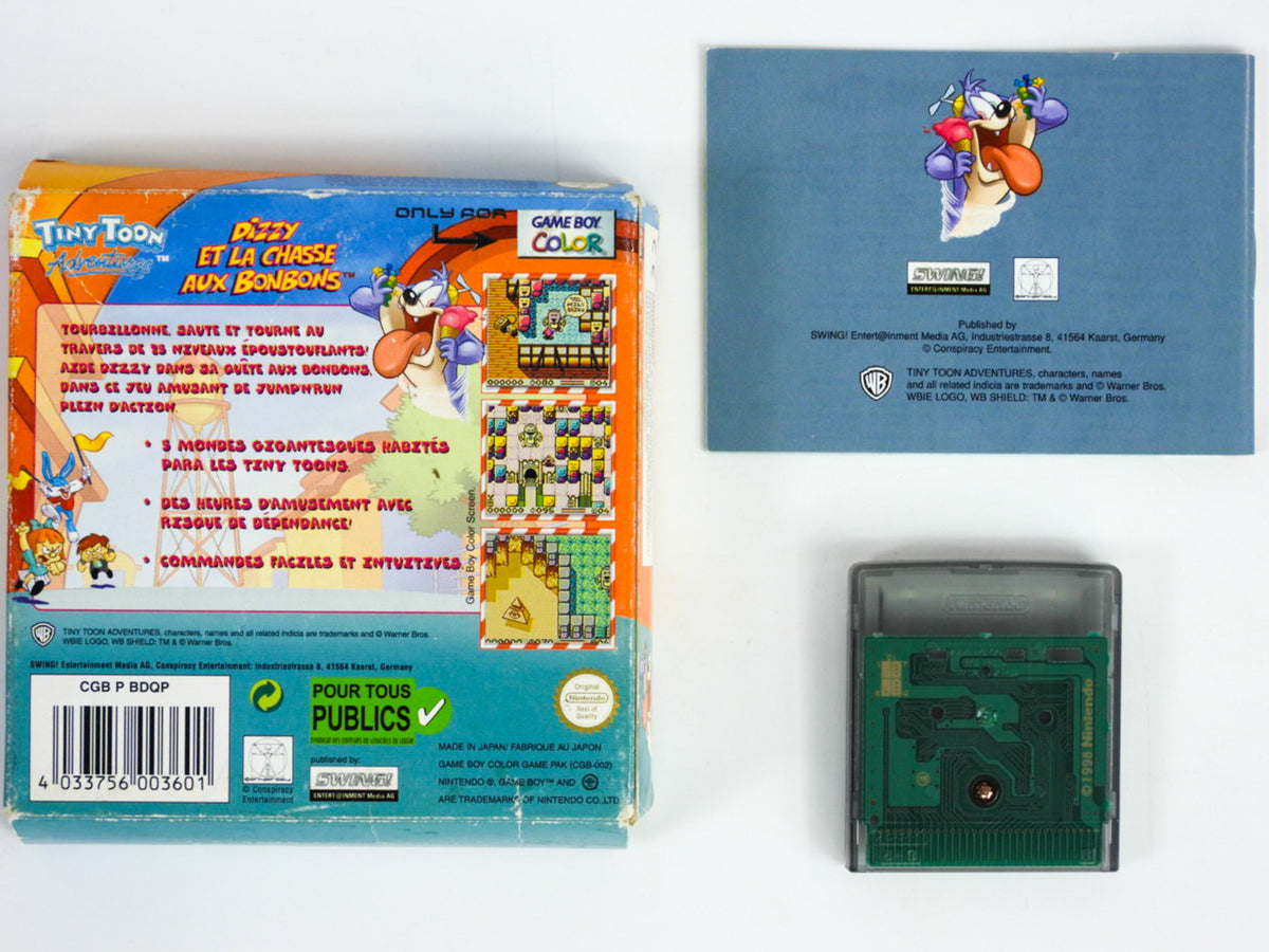 Tiny Toon Adventures Dizzy's Candy Quest [French Version] [PAL] (Ninte – Retro MTL