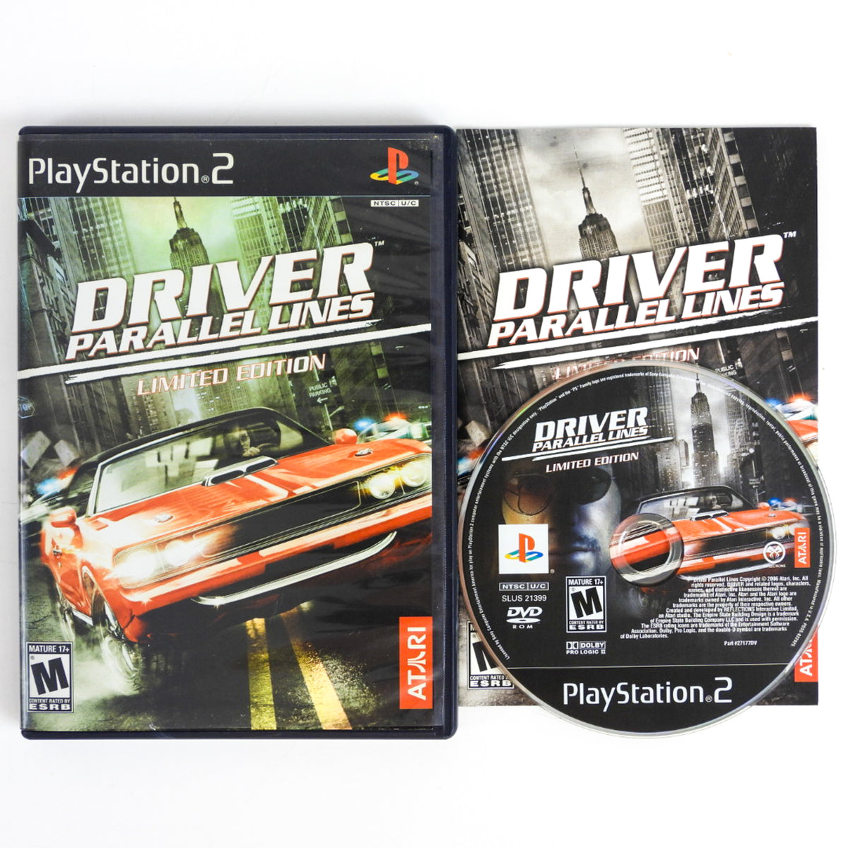 Driver Parallel Lines [Limited Edition] (Playstation 2 / PS2) – RetroMTL