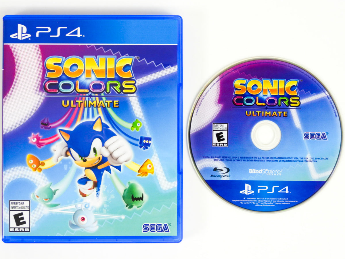 Sonic Colors Ultimate (Playstation 4 / PS4) – RetroMTL