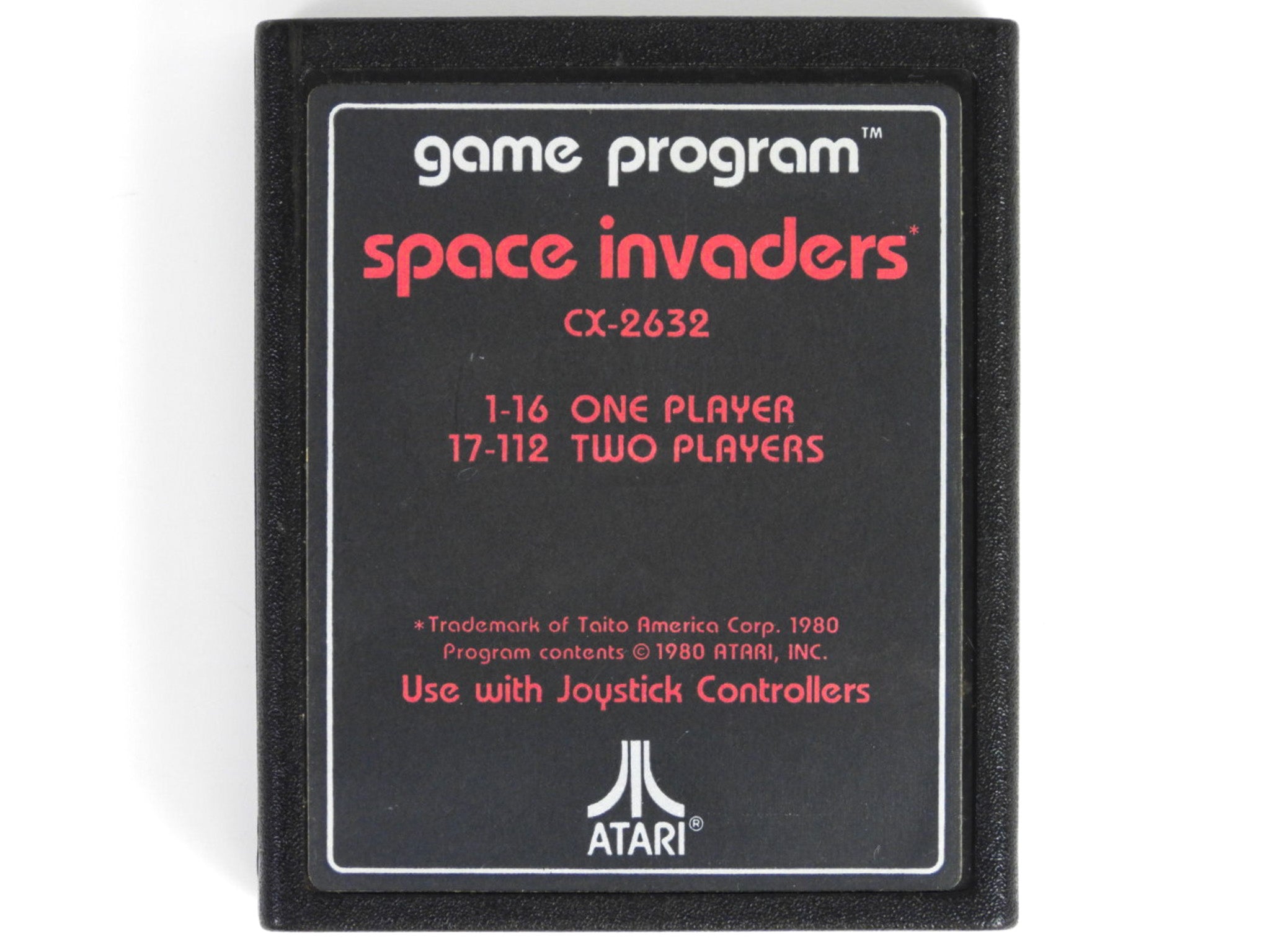 Space Invaders [Text Label] (Atari 2600) – Retro MTL