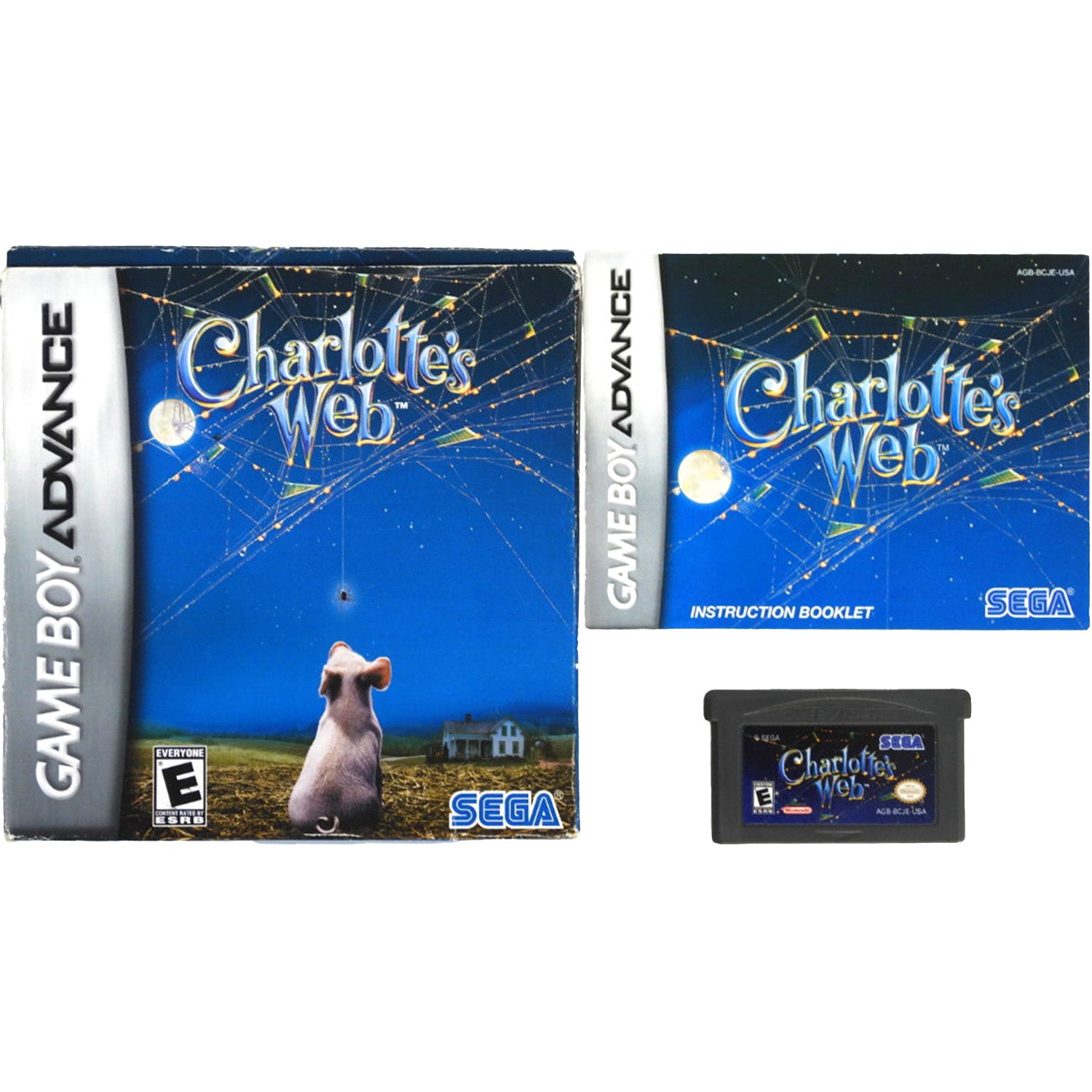 Charlotte's Web (Nintendo Game Boy Advance / GBA) – Retro MTL