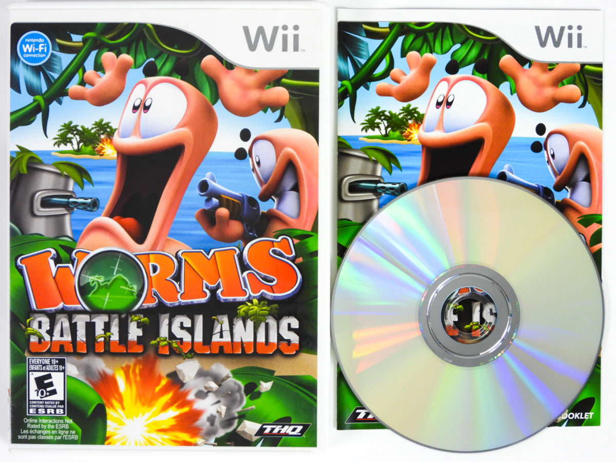 Worms: Battle Islands (Nintendo Wii) – Retro MTL