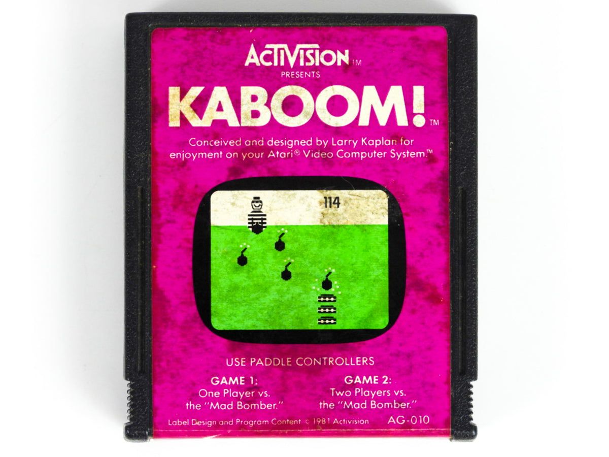 Kaboom! (Atari 2600) – Retro MTL
