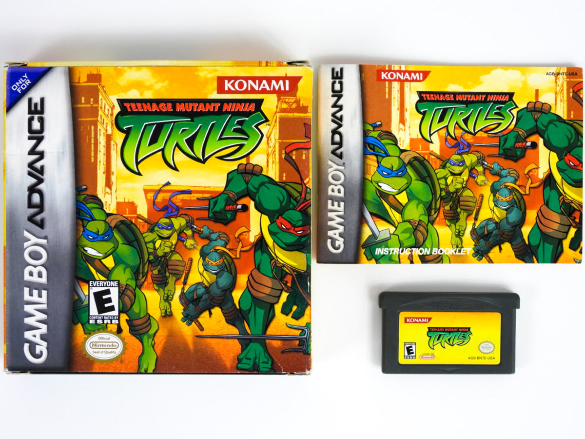 Teenage Mutant Ninja Turtles (Nintendo Game Boy Advance / GBA) – Retro MTL