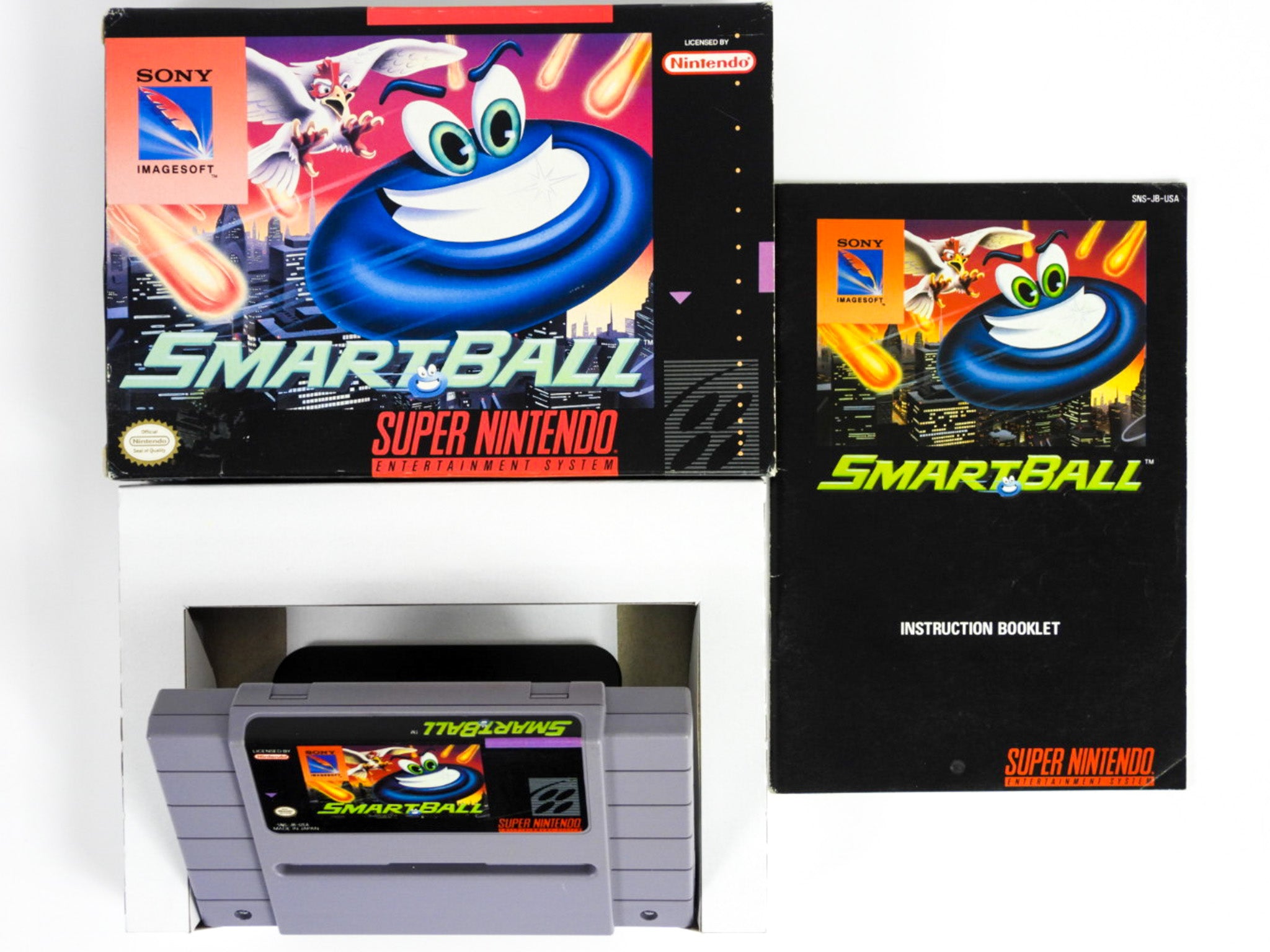Smartball (Super Nintendo / SNES) – Retro MTL