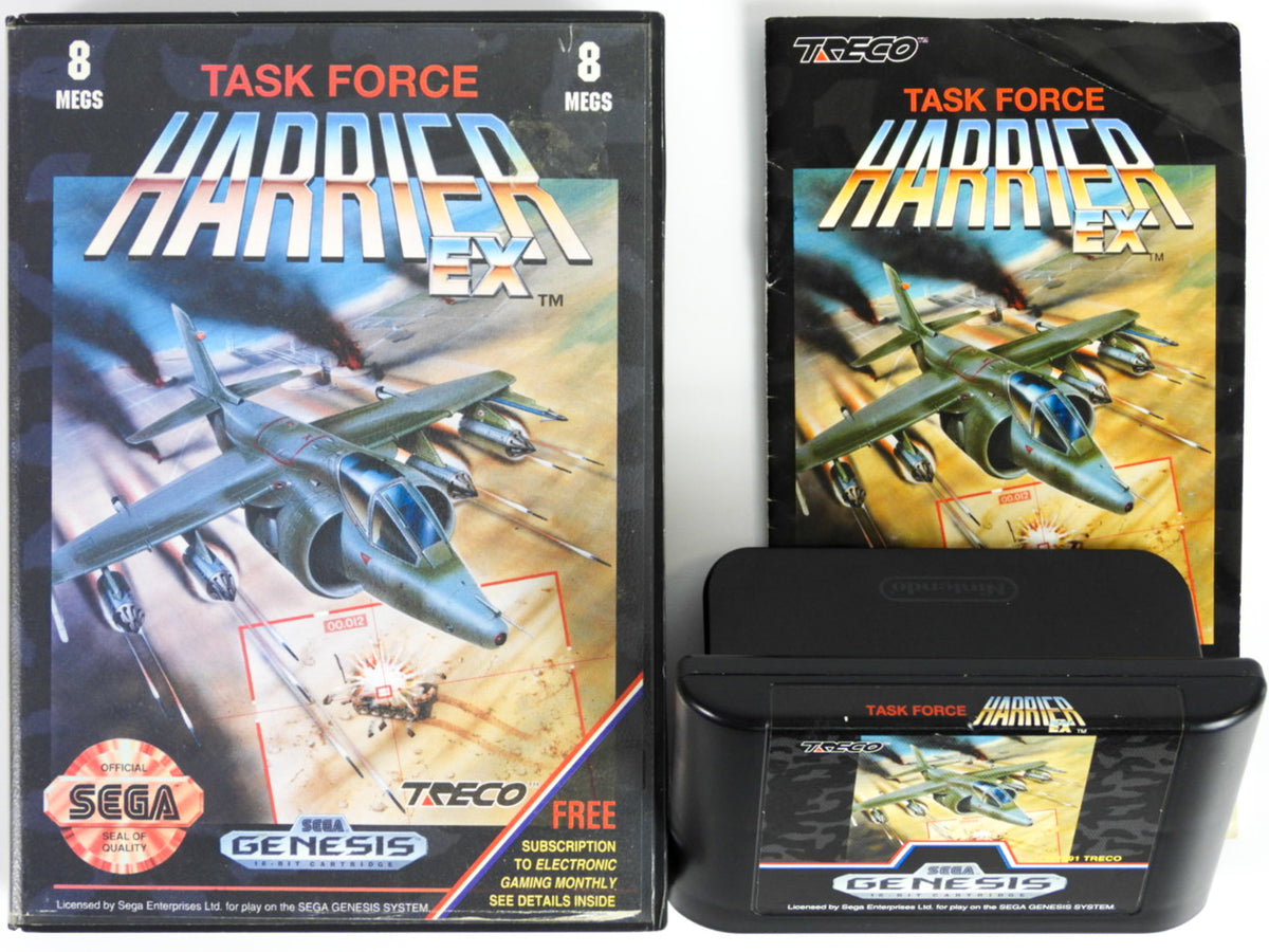 Task Force Harrier (Sega Genesis) – Retro MTL