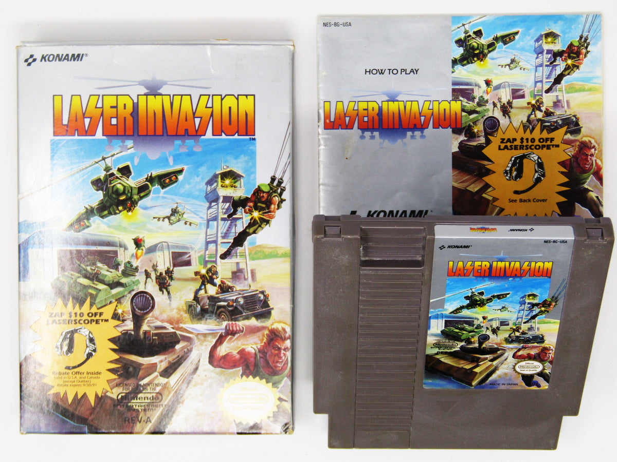 Laser Invasion (Nintendo / NES) – Retro MTL