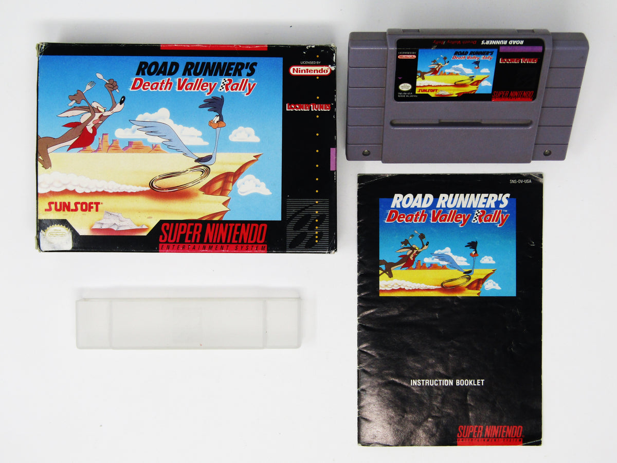 Road Runner's Death Valley Rally (Super Nintendo / SNES) – RetroMTL