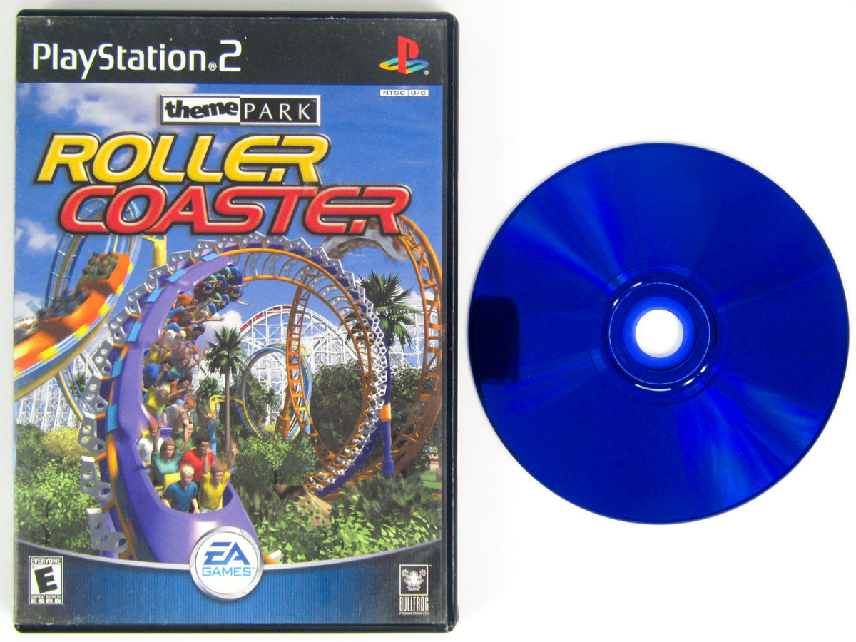 Theme Park Roller Coaster (Playstation 2 / PS2) – RetroMTL