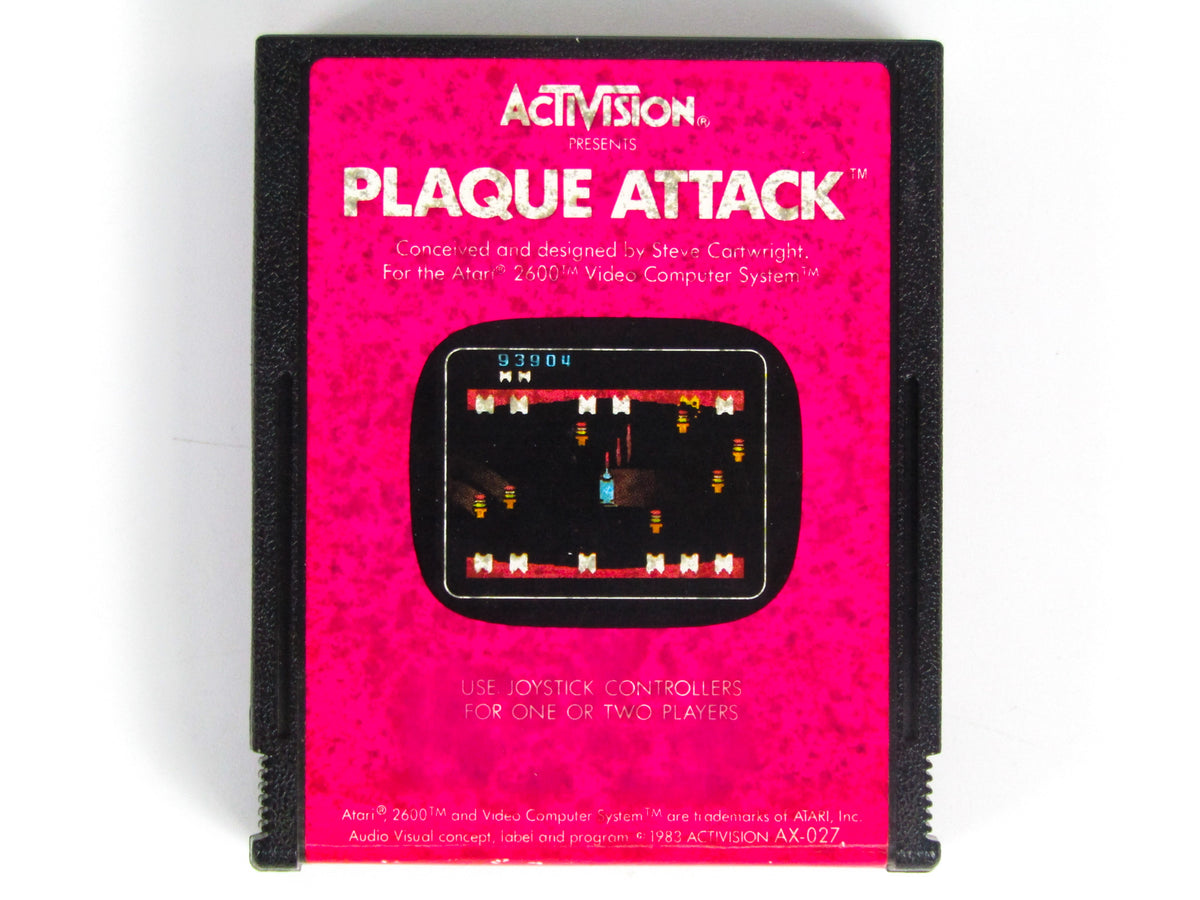 Plaque Attack [Picture Label] (Atari 2600) – RetroMTL