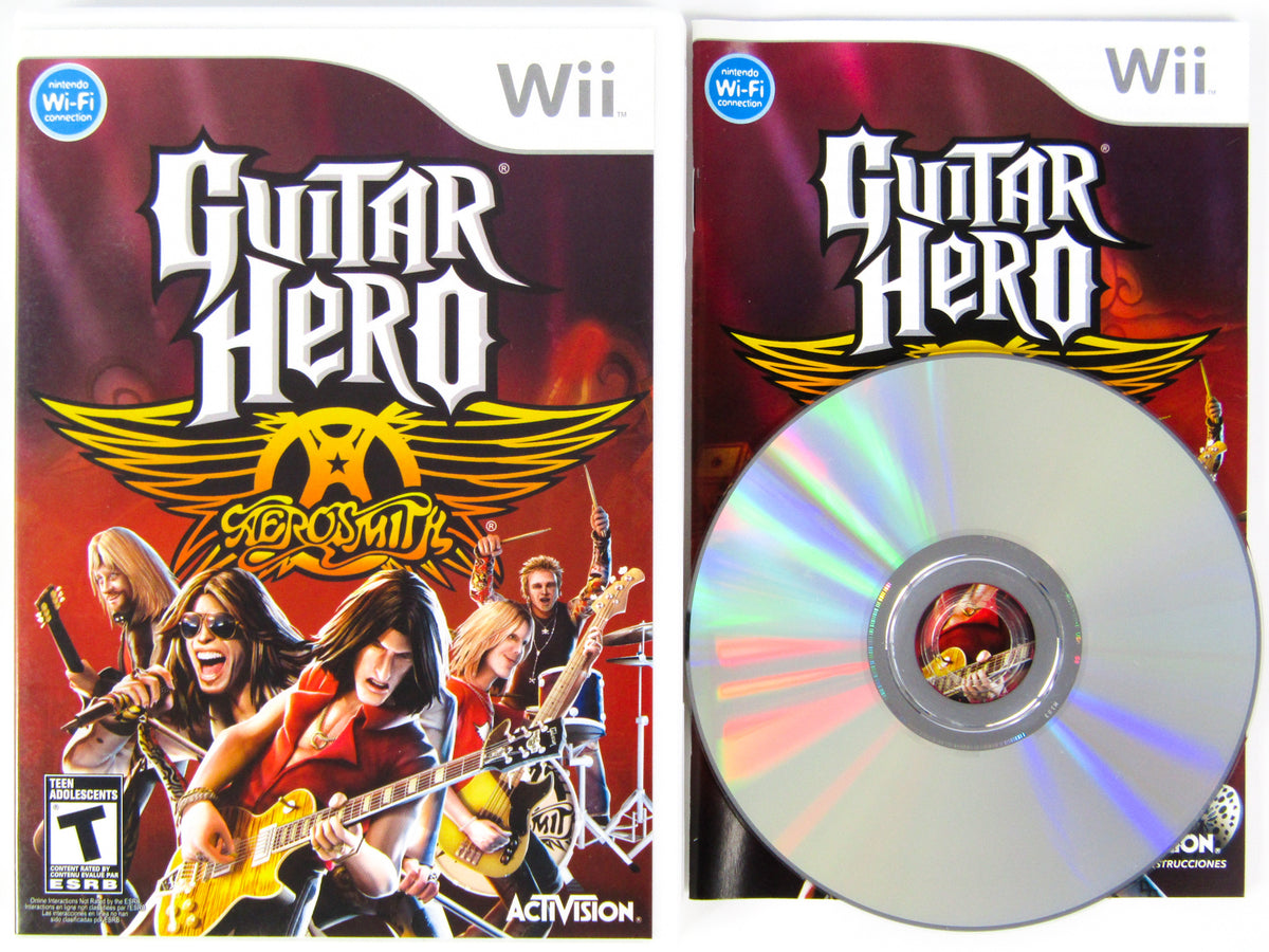 Guitar Hero Aerosmith (Nintendo Wii) – RetroMTL