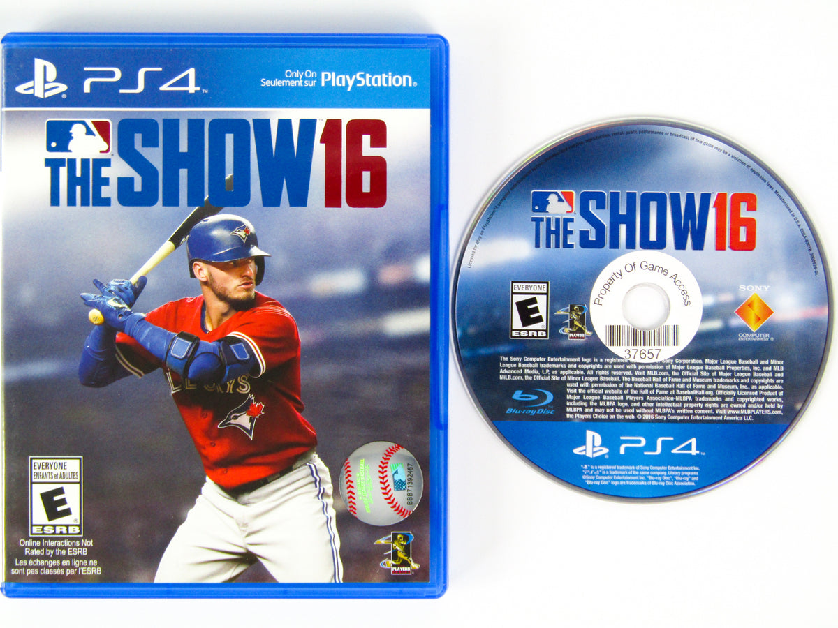 MLB 16: The Show (Playstation 4 / PS4) – RetroMTL