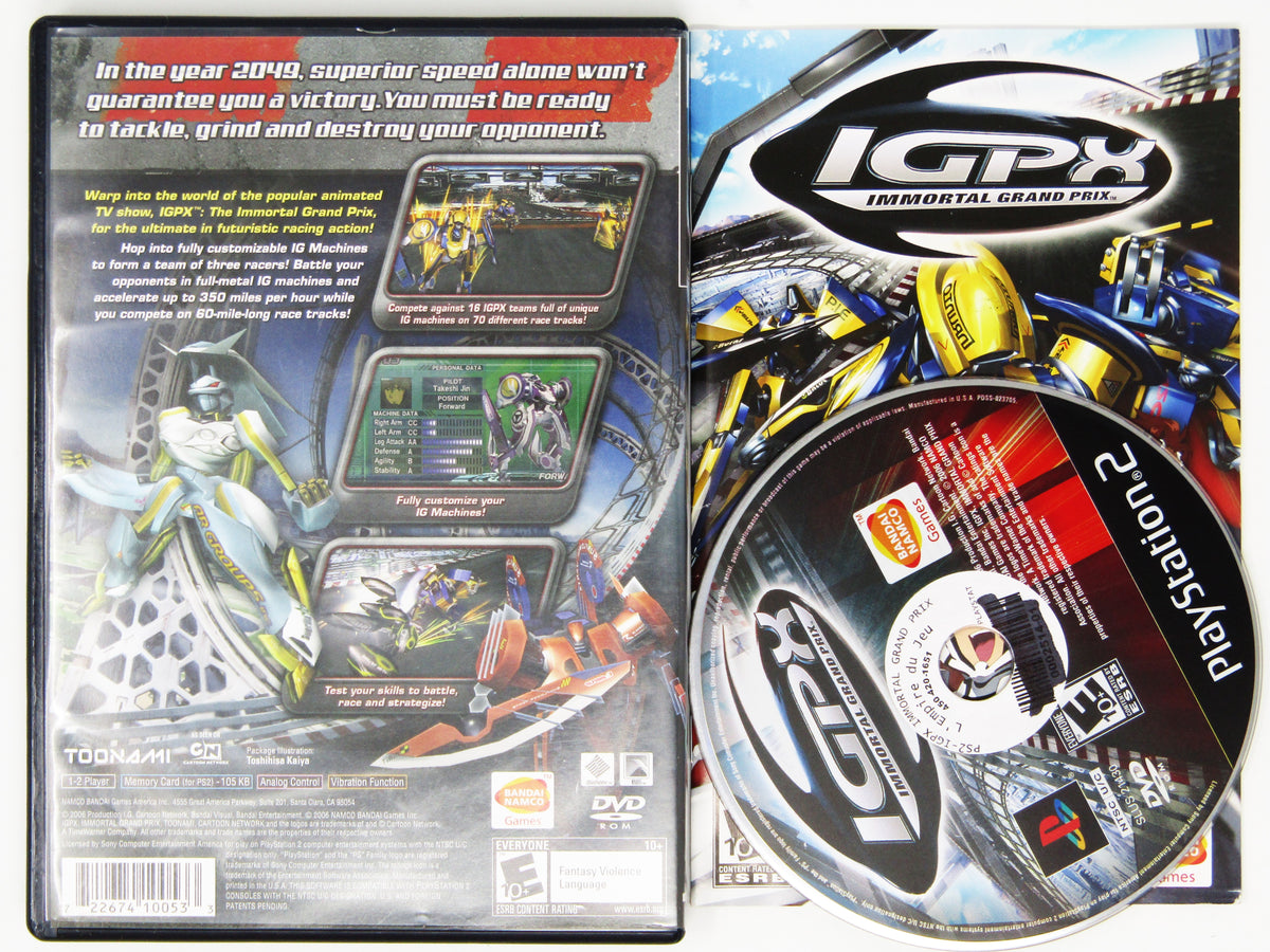 IGPX (Playstation 2 / PS2) – RetroMTL