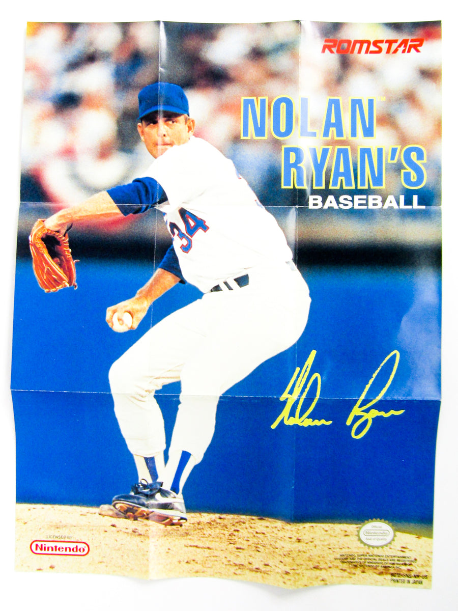 Nolan Ryan's Baseball [Poster] (Super Nintendo / SNES) – RetroMTL