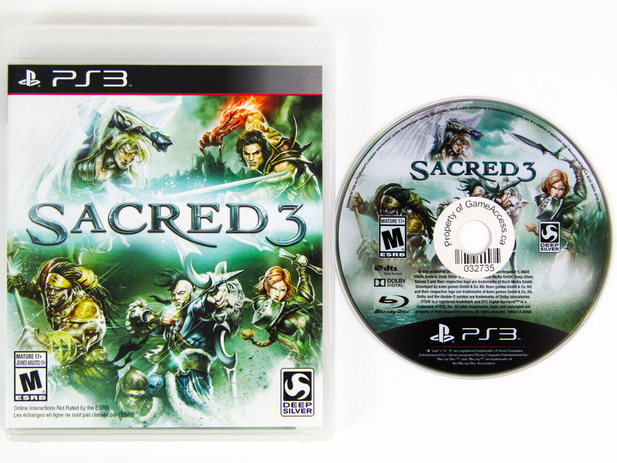 Sacred 3 (PlayStation 3 / PS3) – Retro MTL