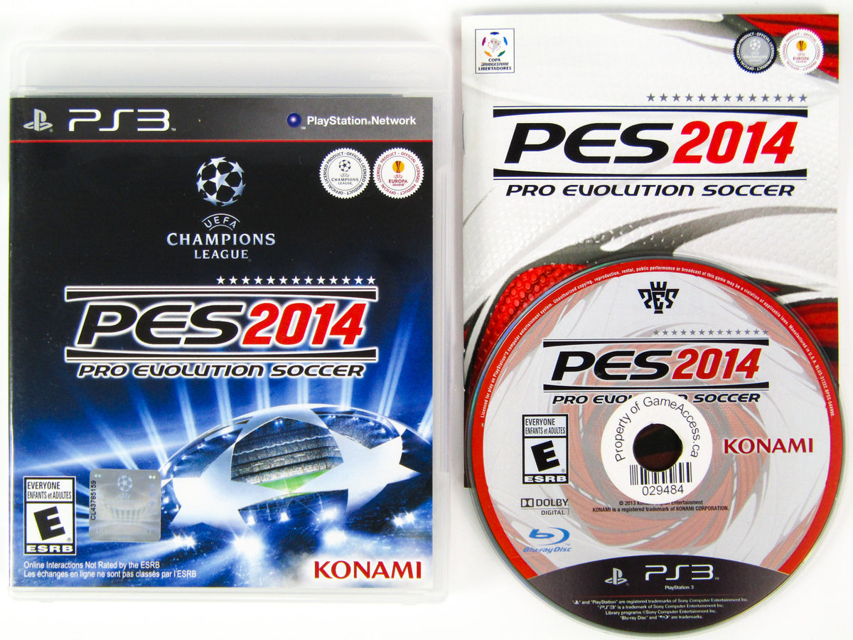 Pro Evolution Soccer 2014 (Playstation 3 / PS3) – RetroMTL
