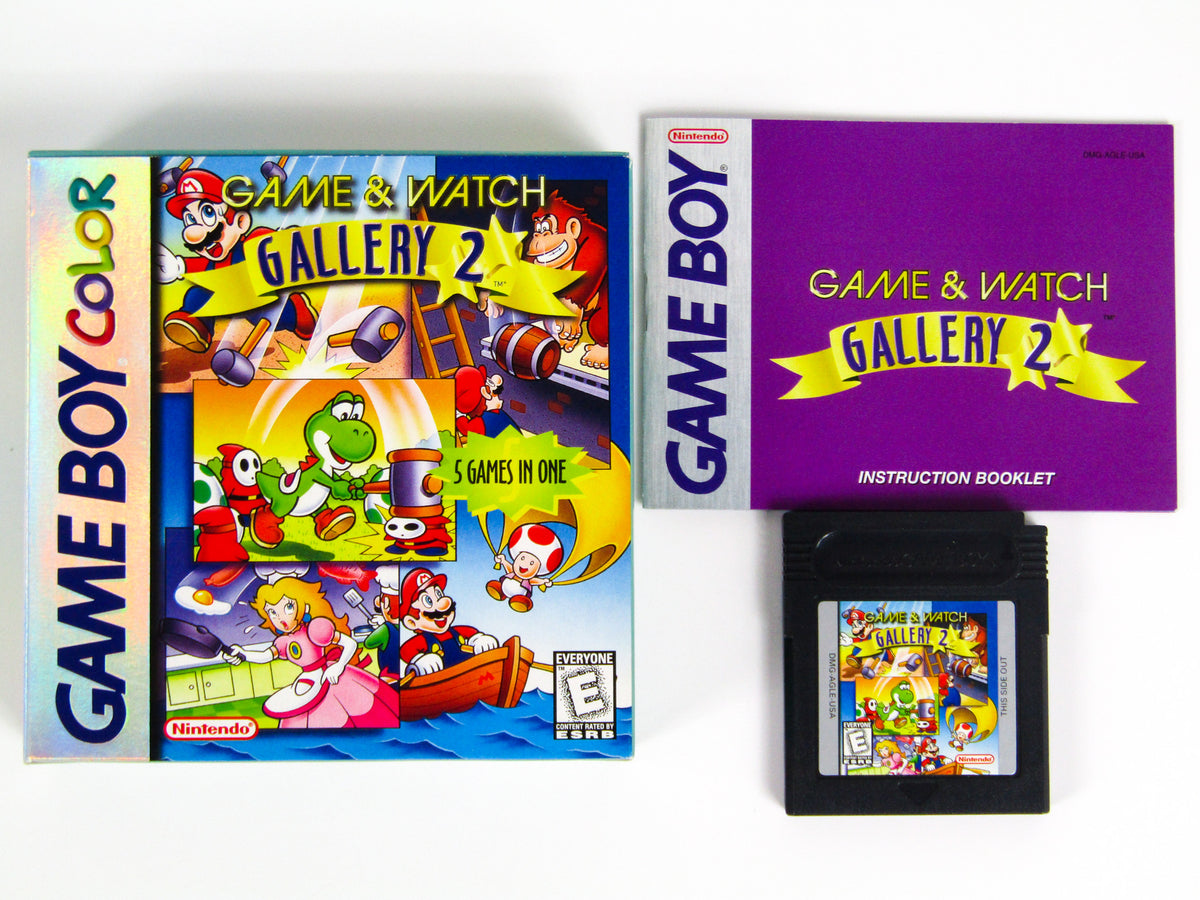 Game And Watch Gallery 2 (Game Boy Color) – RetroMTL