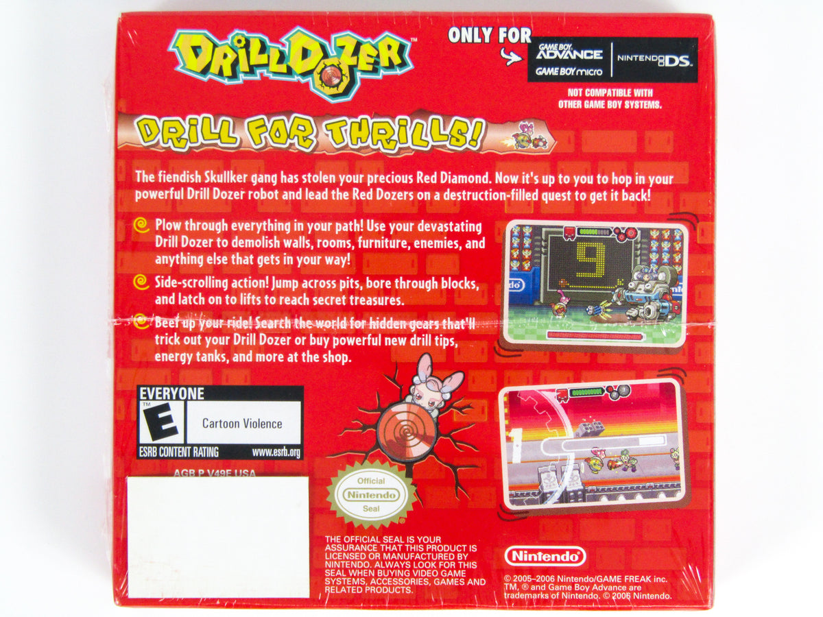 Drill Dozer (Nintendo Game Boy Advance / GBA) – Retro MTL