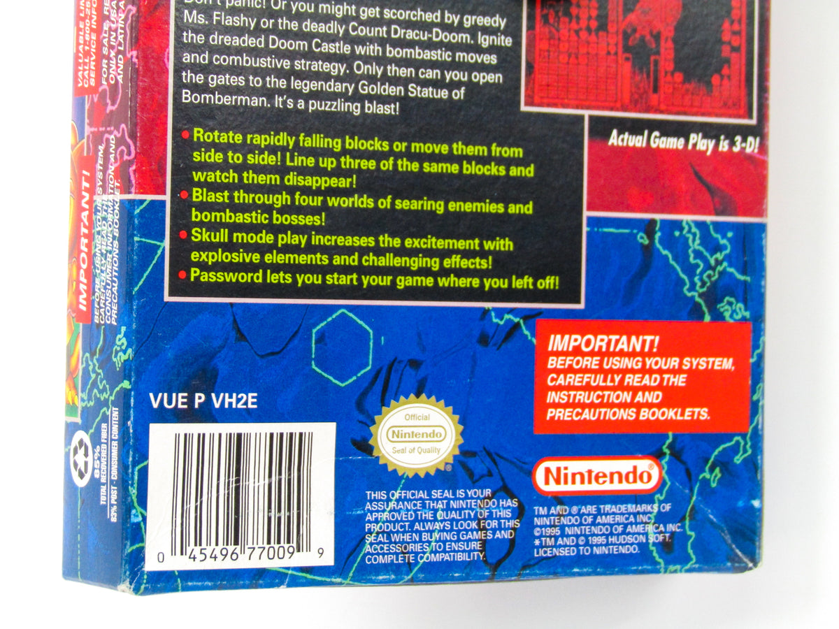 Panic Bomber (Virtual Boy) – Retro MTL