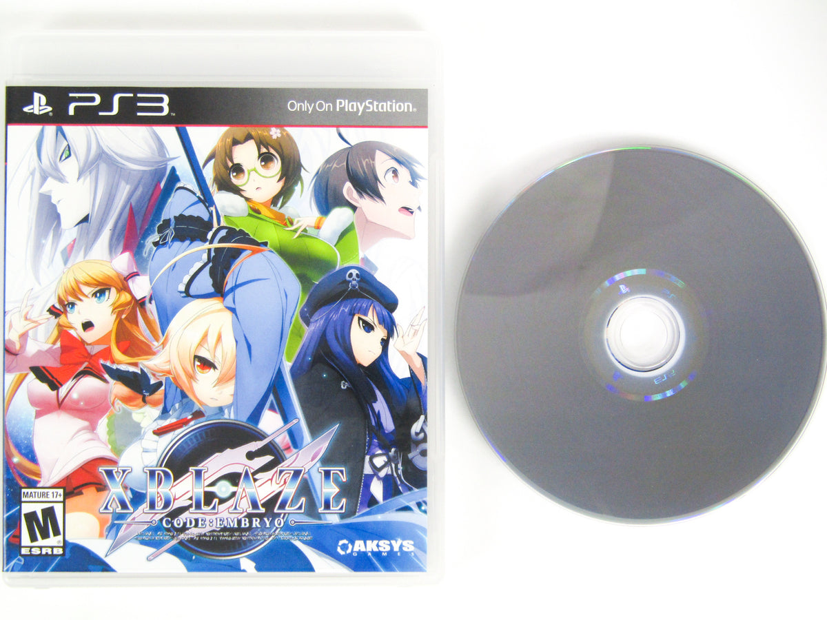 XBlaze Code: Embryo (PlayStation 3 / PS3) – Retro MTL