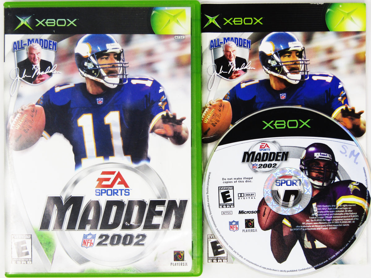 Madden 2002 (Xbox) – RetroMTL