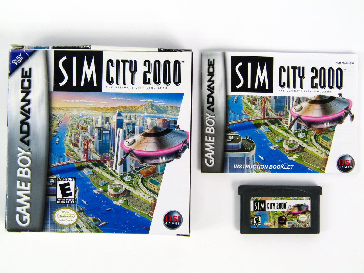 SimCity 2000 (Game Boy Advance / GBA) – RetroMTL