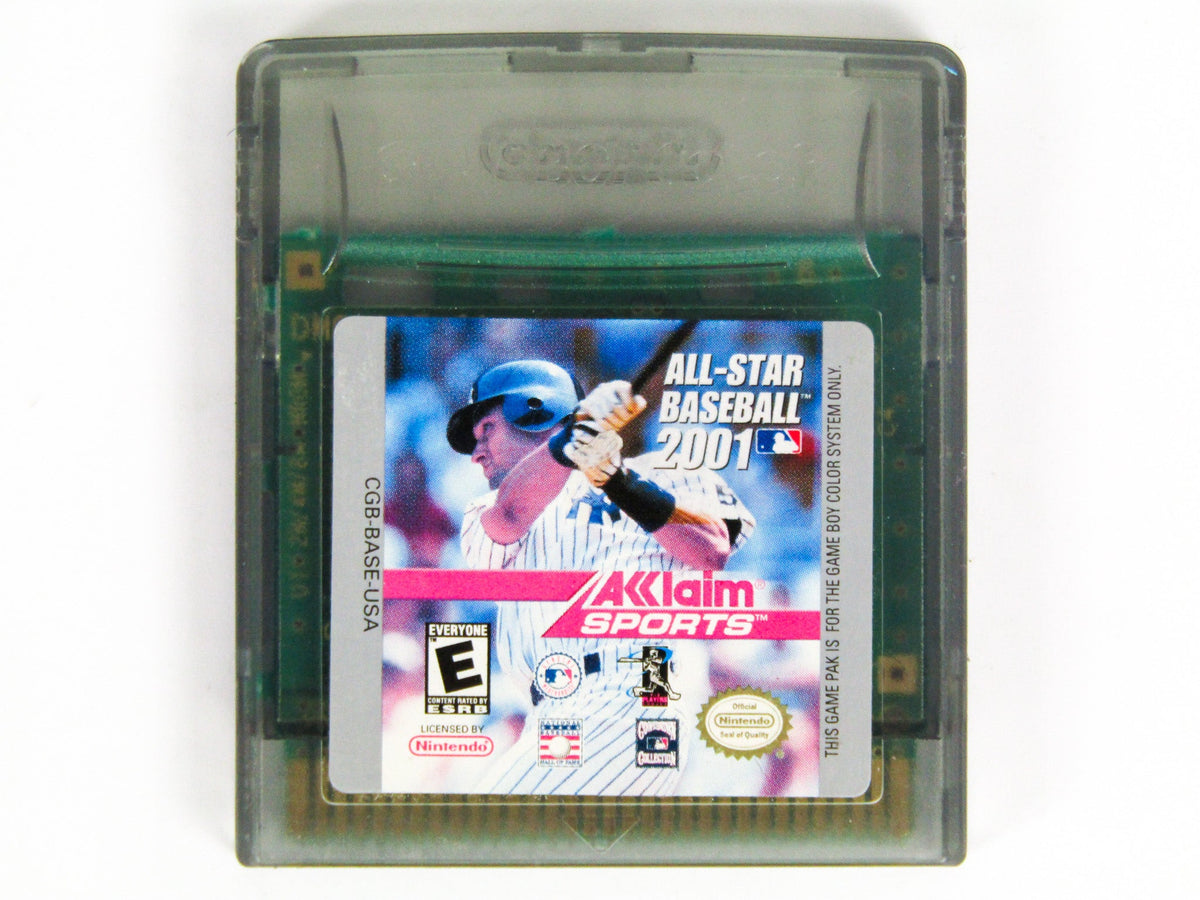 All-Star Baseball 2001 (Game Boy Color) – RetroMTL