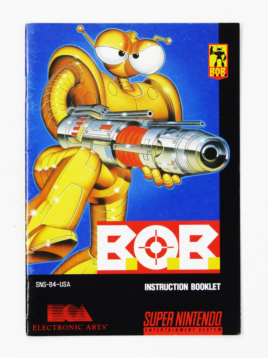 B.O.B. [Manual] (Super Nintendo / SNES) – Retro MTL