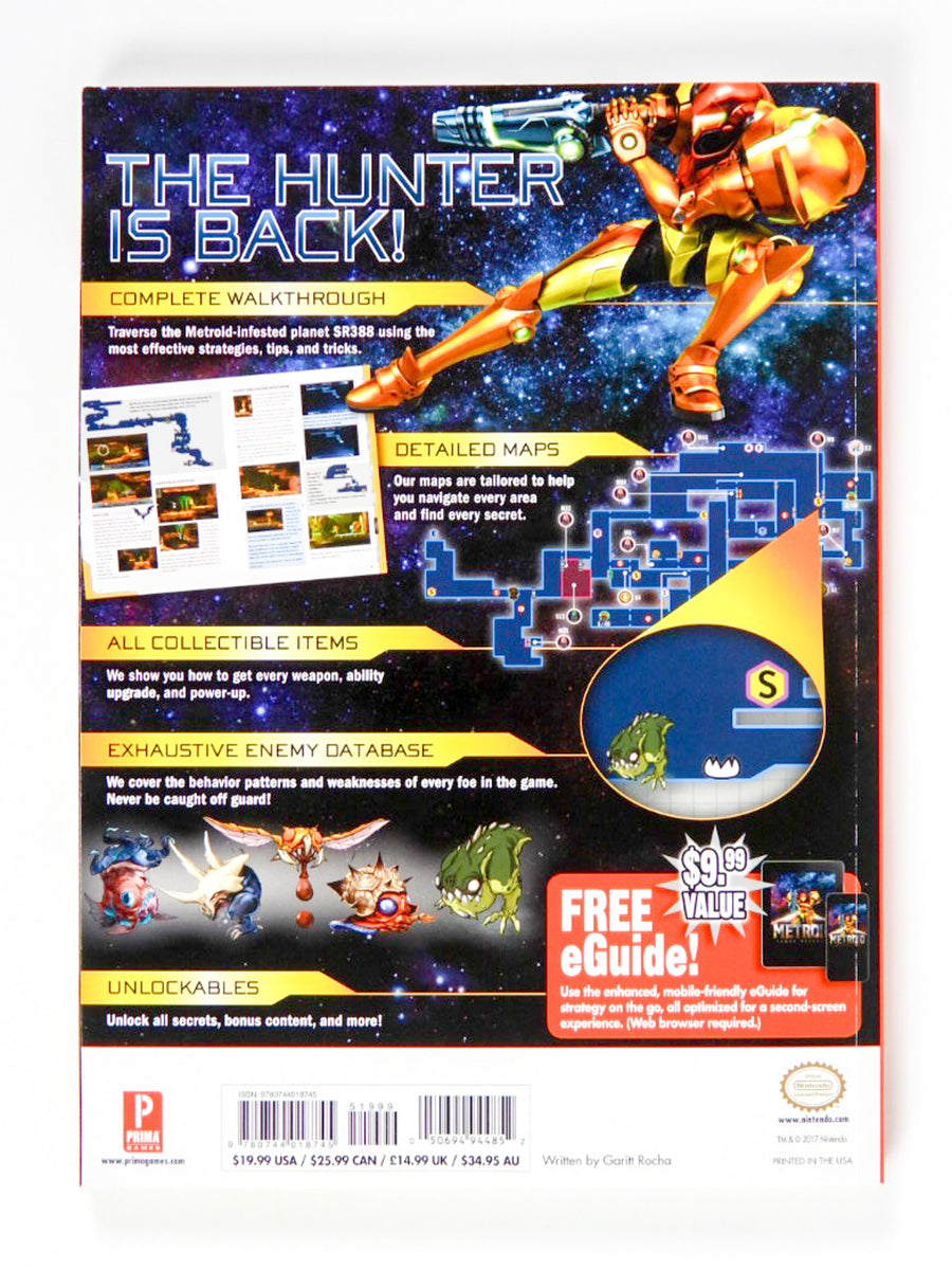 Metroid Samus Returns [Prima Games] (Game Guide) – Retro MTL