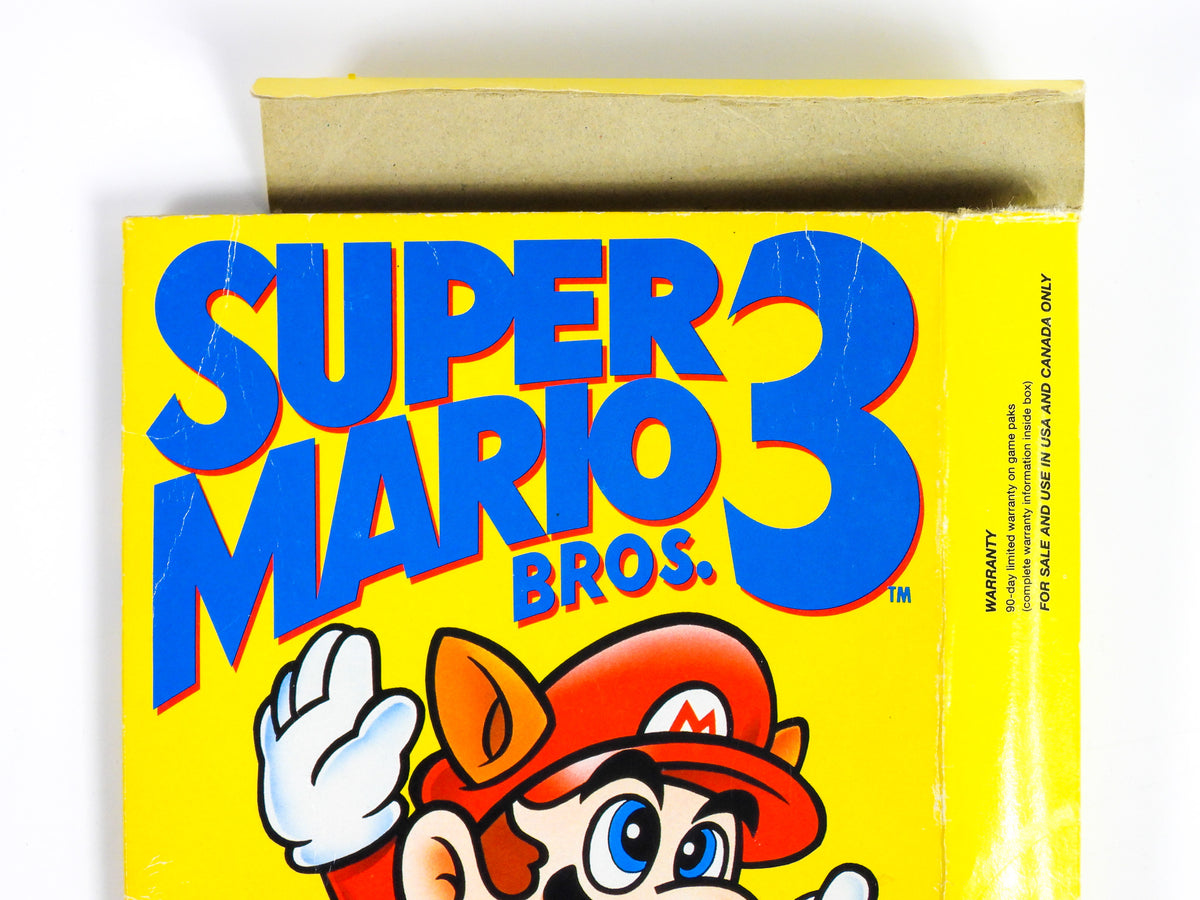 Super Mario Bros 3 [Box] (Nintendo / NES) – RetroMTL