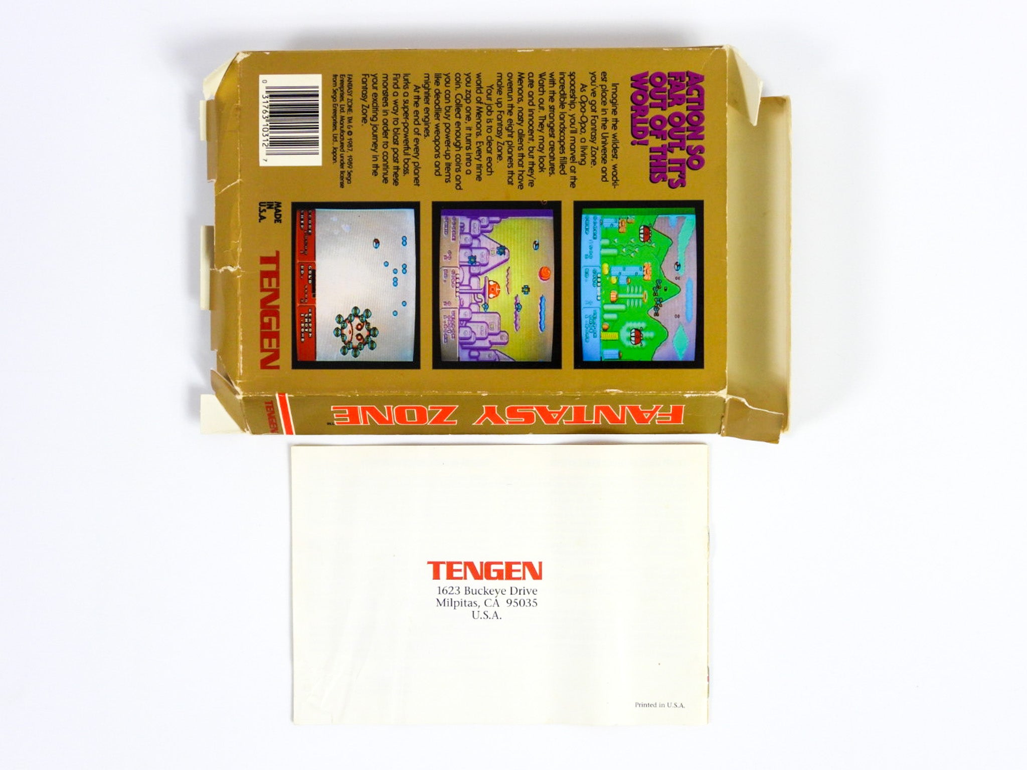 Fantasy Zone [Box] (Nintendo / NES) – RetroMTL