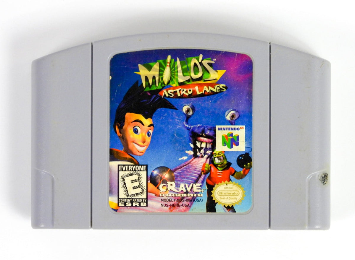 Milo's Astro Lanes (Nintendo 64 / N64) – Retro MTL