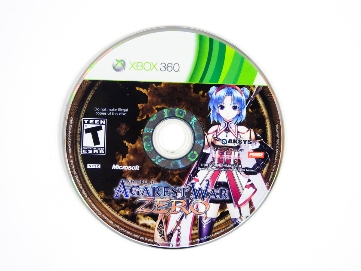 Record of Agarest War Zero (Xbox 360) – Retro MTL