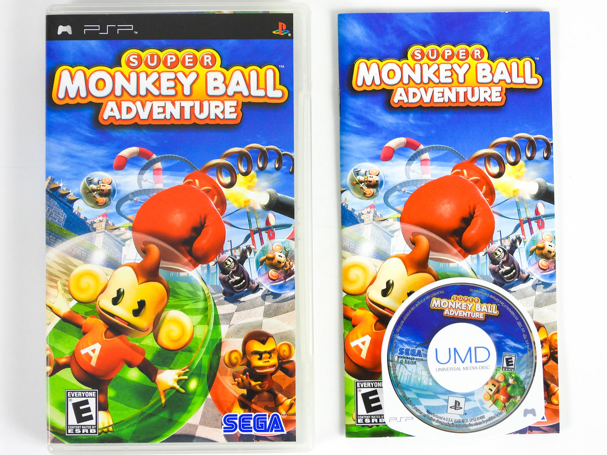 Super Monkey Ball Adventure (PlayStation Portable / PSP) – Retro MTL