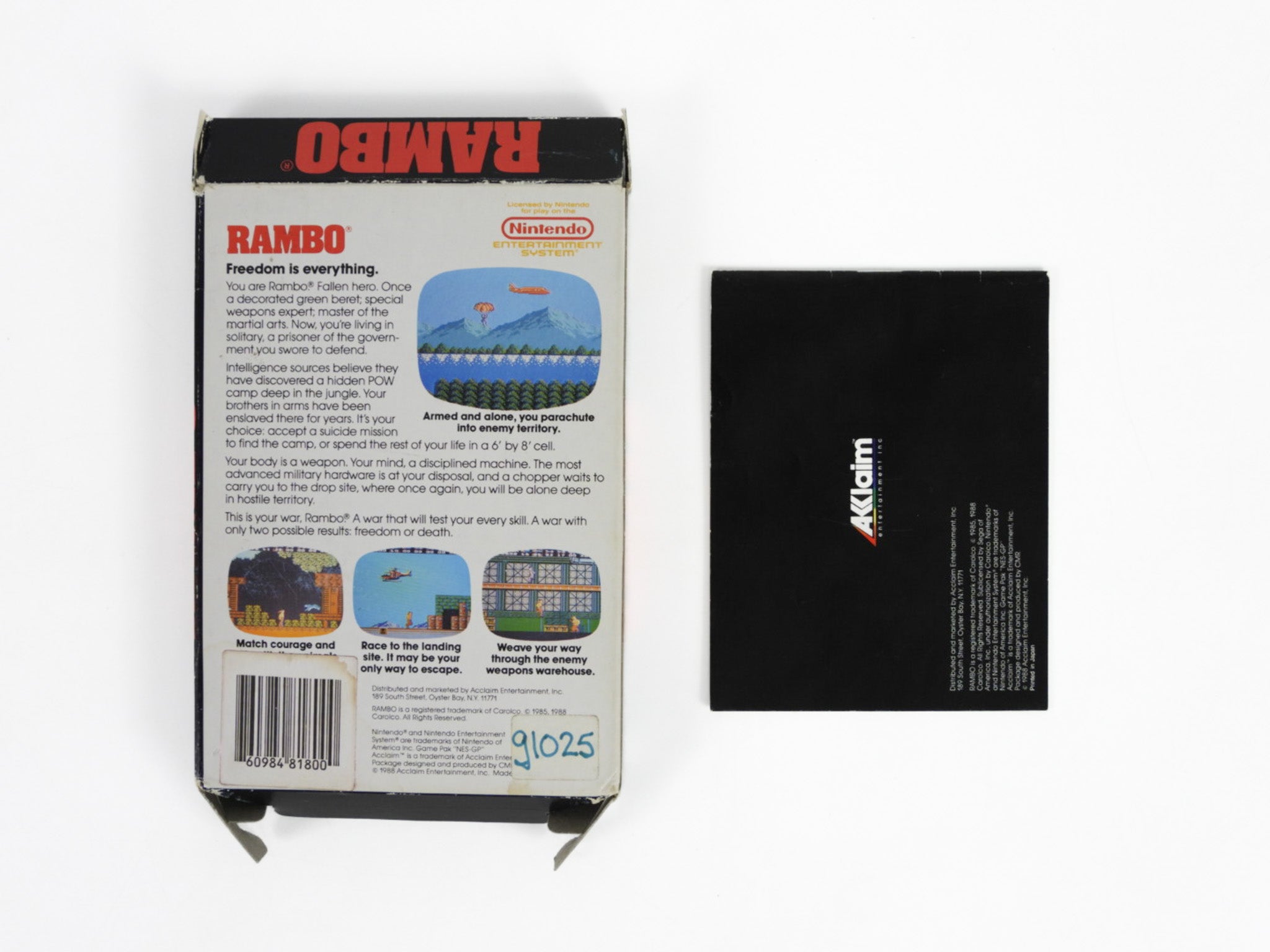Rambo [Box] (Nintendo / NES) – Retro MTL