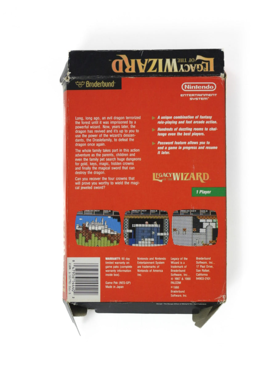 Legacy of the Wizard [Box] (Nintendo / NES) – Retro MTL