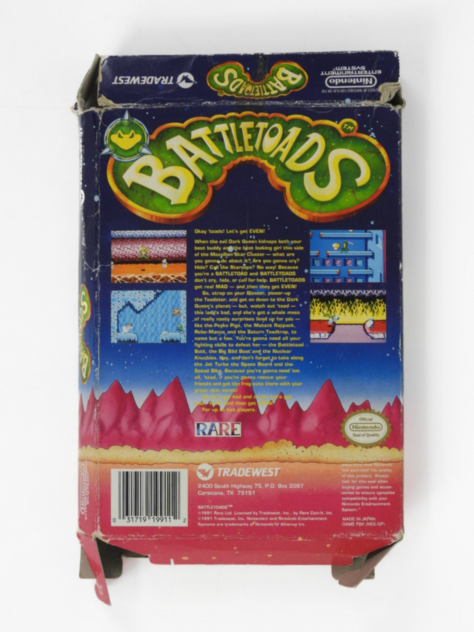 Battletoads [Box] (Nintendo / NES) – RetroMTL