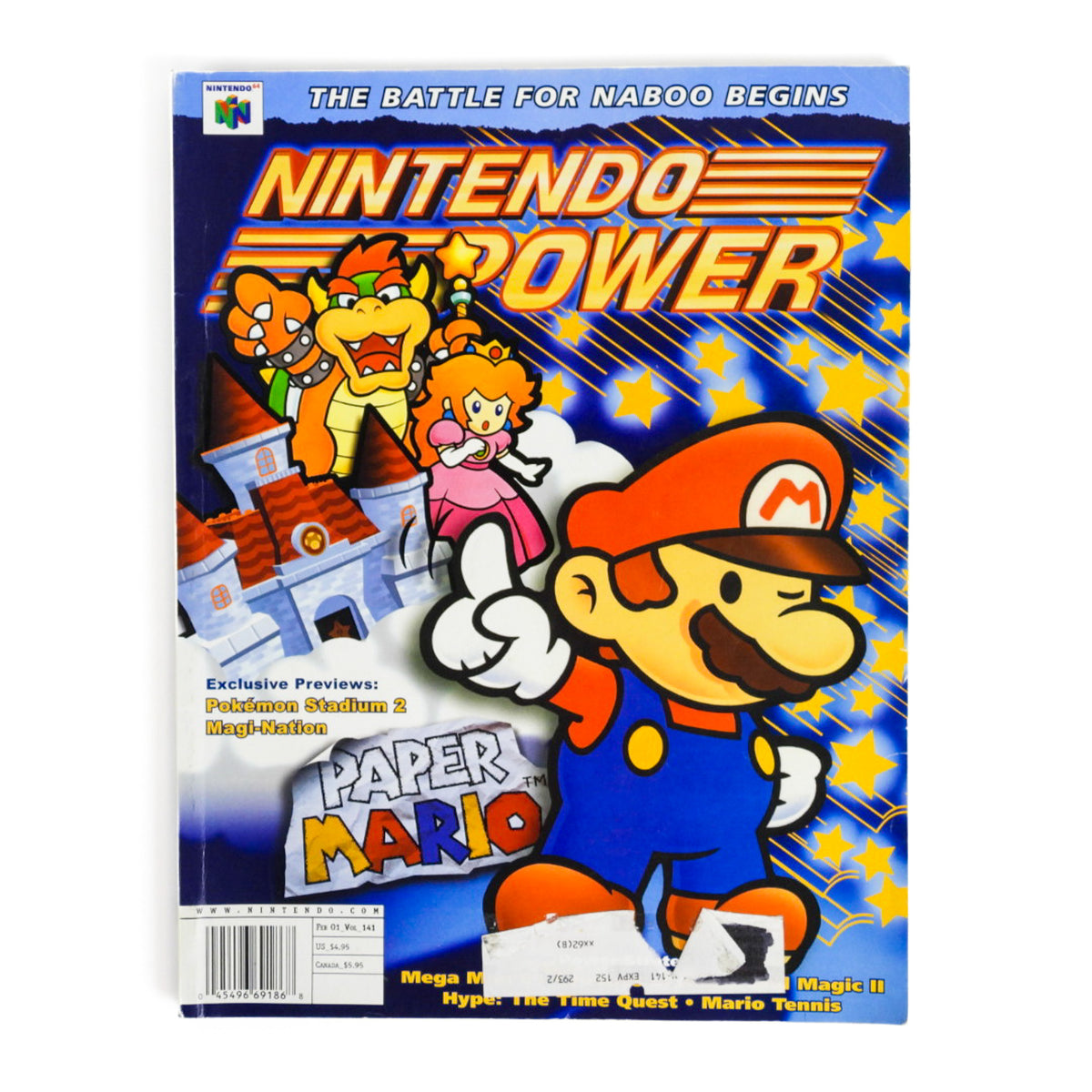 Paper Mario [Volume 141] [Nintendo Power] (Magazines) – Retro MTL