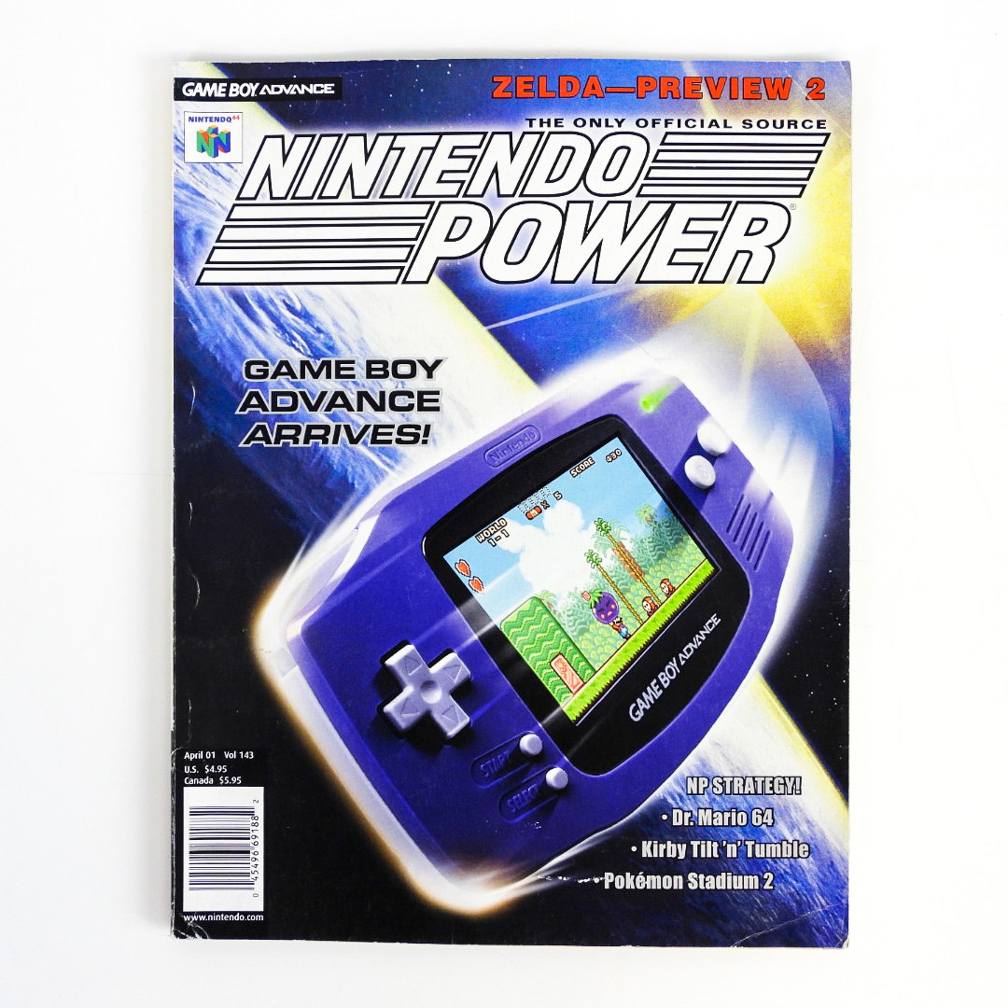 Gameboy Advance Reveal [Volume 143] [Nintendo Power] (Magazines ...