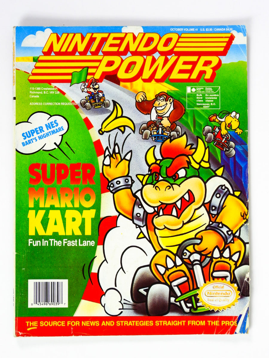 Super Mario Kart [Volume 41] [Nintendo Power] (Magazines) – RetroMTL