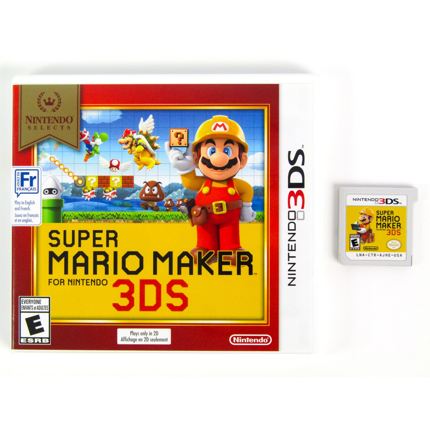 Super Mario Maker [Nintendo Selects] (Nintendo 3DS) – Retro MTL
