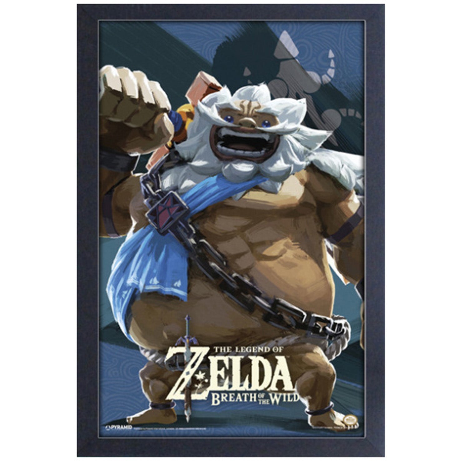 Legend of Zelda: Breath of the Wild Champion Daruk Framed Print – Retro MTL