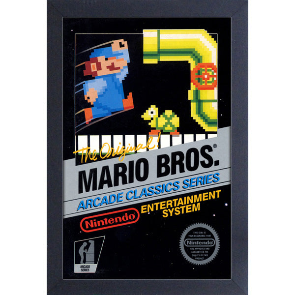 Mario Bros Arcade Frame – Retro MTL